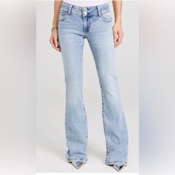 Alice + Olivia | Jeans | Alice Olivia Light Blue Stacey Flare Jeans ...